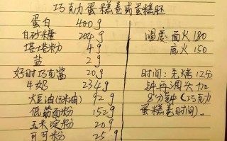 家庭版巧克力蛋糕怎么做_零失败配方