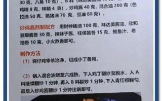 炒鸡酱料怎么做_炒鸡酱料哪个牌子好吃