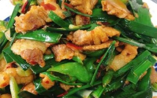 青蒜炒肉片怎么做_青蒜炒肉片先炒肉还是先炒蒜