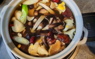 自制菌汤锅底的做法大全_菌汤锅底怎么熬才鲜