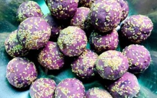 紫薯球怎么做_紫薯球为什么开裂