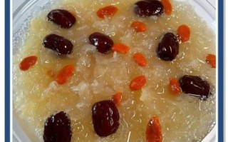 银耳红枣枸杞汤的做法窍门_银耳汤怎么煮出胶质