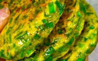 韭菜饼懒人做法_不用和面怎么做