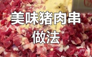 烤猪肉串怎么腌制_如何让肉串特别嫩
