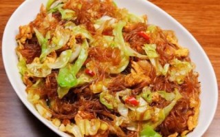 包菜粉丝怎么炒不粘锅_包菜粉丝做法家常版
