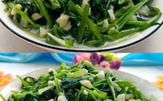 蒜泥空心菜怎么炒不黑_蒜泥空心菜怎么做好吃