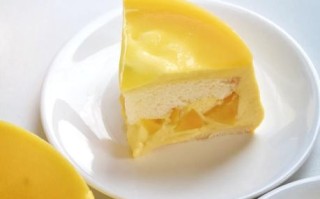 芒果慕斯蛋糕装饰图片_怎么做简单又好看