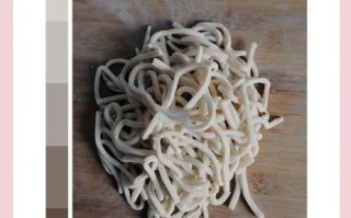 手工面条怎么做_面条不粘连的秘诀