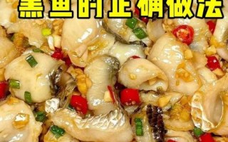 黑鱼怎么做好吃_黑鱼的家常做法视频