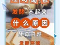 面包怎么做才松软_面包发酵失败怎么办