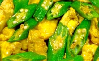 秋葵炒鸡蛋怎么做好吃又简单_秋葵炒鸡蛋需要焯水吗