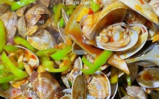 炒花蛤不辣的做法_家常版步骤