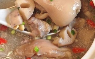 黄豆猪蹄汤黄豆要泡多久_猪蹄汤黄豆泡发时间