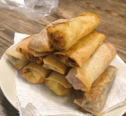 家常春卷的做法_怎么炸春卷不爆皮