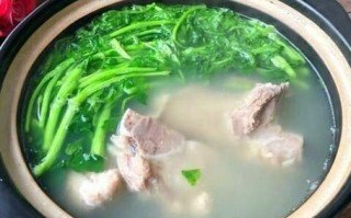 西洋菜猪骨汤的功效_孕妇可以喝吗