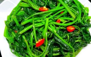 清炒红薯叶怎么炒好吃_清炒红薯叶要焯水吗