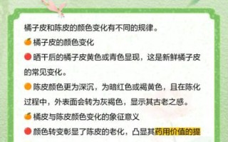 桔子皮和陈皮有什么区别_陈皮的功效与作用