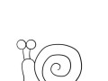 蜗牛简笔画怎么画_蜗牛图片简笔画教程