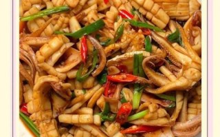 辣炒鱿鱼花怎么做_辣炒鱿鱼花用焯水吗