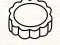 月饼图片大全简笔画_怎么画才好看