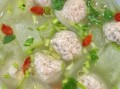 肉丸冬瓜汤的做法_冬瓜汤怎么做好喝