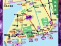 青岛旅游景点分布地图_怎么玩最省时间