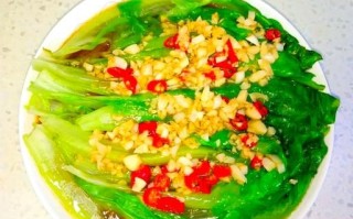 蒜蓉蚝油炒生菜怎么做_生菜焯水还是不焯水