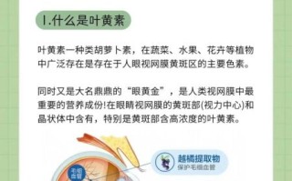 叶黄素治疗近视吗_叶黄素对近视真的有用吗