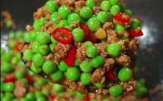 青豆炒肉末怎么炒好吃_青豆炒肉末的家常做法