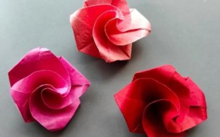 玫瑰花怎么折视频_折纸玫瑰教程简单易学
