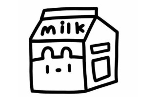 牛奶杯简笔画怎么画_牛奶杯简笔画步骤