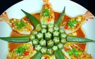 蒜蓉粉丝蒸秋葵怎么做_蒸秋葵需要焯水吗