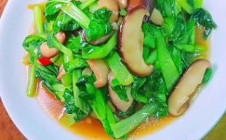 香菇青菜怎么炒好吃_香菇青菜的做法窍门