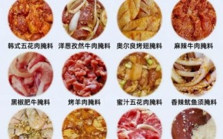 烤肉调料怎么调好吃_家庭版万能腌料配方
