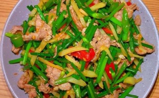 韭菜花炒肉怎么做好吃_韭菜花炒肉做法步骤
