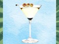 马天尼鸡尾酒配方比例_经典干马天尼做法