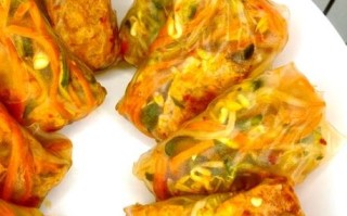 粉丝春卷馅怎么调_粉丝春卷馅的做法大全