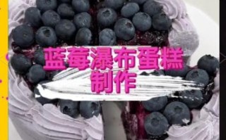 蓝莓蛋糕怎么做_蓝莓蛋糕视频教程