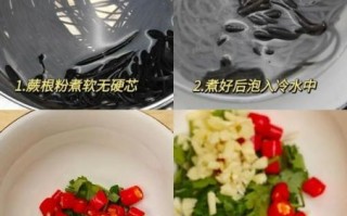 正宗酸辣蕨根粉调料汁怎么做_蕨根粉酸辣汁配方比例