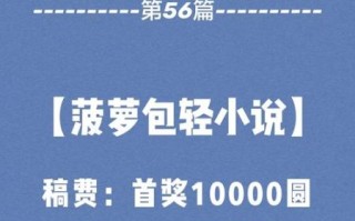 菠萝包轻小说怎么签约_菠萝包轻小说签约条件