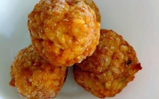 油炸糯米肉丸子怎么做_家常做法窍门