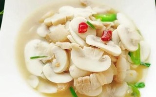 白蘑菇炒肉怎么炒好吃_白蘑菇炒肉的家常做法