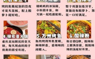 重庆美食排行榜有哪些_重庆必吃小吃在哪