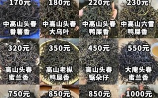 凤凰单丛茶多少钱一斤_正宗产地价格表