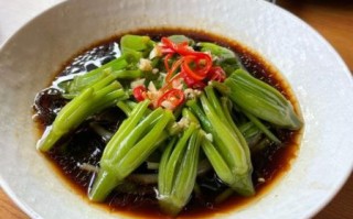 凉拌菜心怎么做_凉拌菜心热量高吗