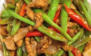肉和四季豆怎么做好吃_四季豆炒肉要不要焯水