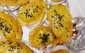 蛋挞皮做榴莲酥怎么做_蛋挞皮榴莲酥烤箱温度时间
