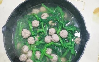 肉丸子汤的家常做法_怎么让丸子不散