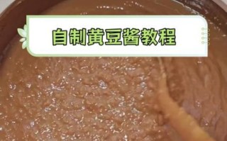 家庭如何自制黄豆酱_自制黄豆酱的详细步骤