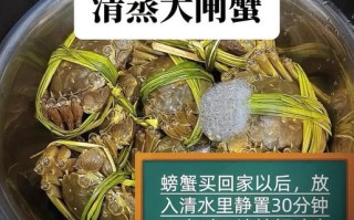 蒸大闸蟹怎么蒸_蒸多久才熟